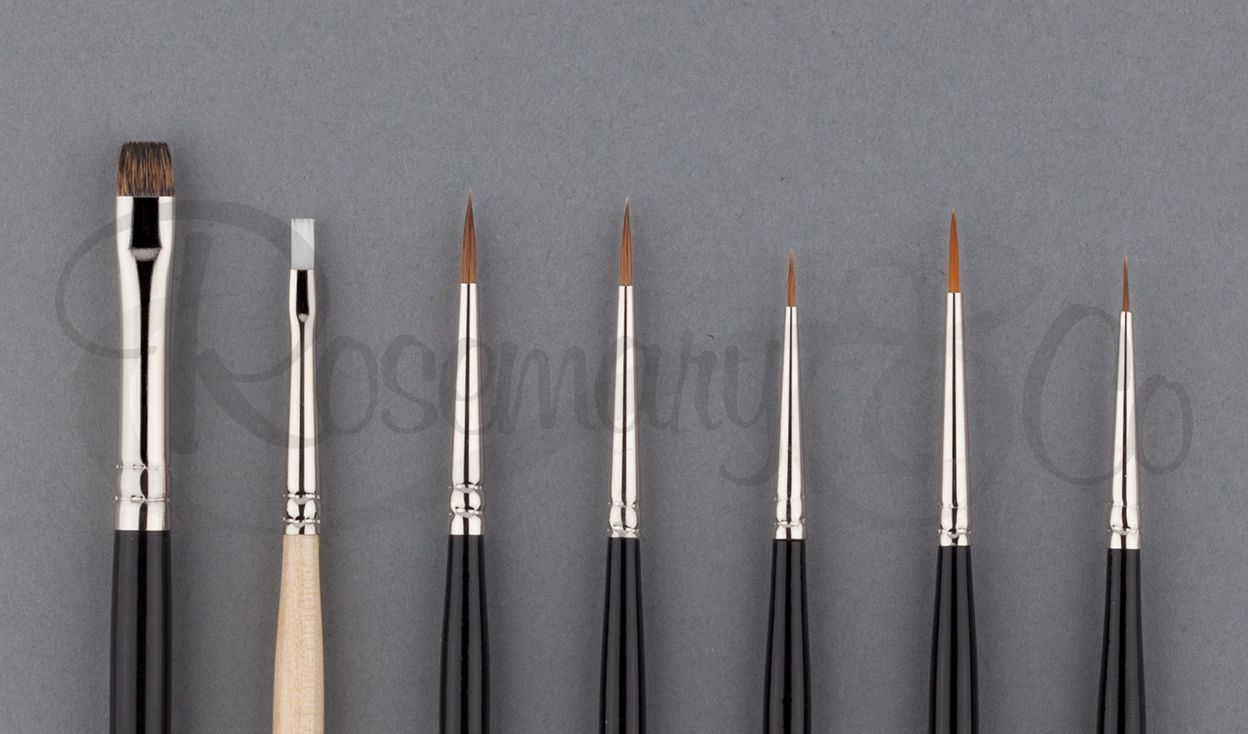 Rosemary The Miniature Brush Penselen Set goedkoop kopen
